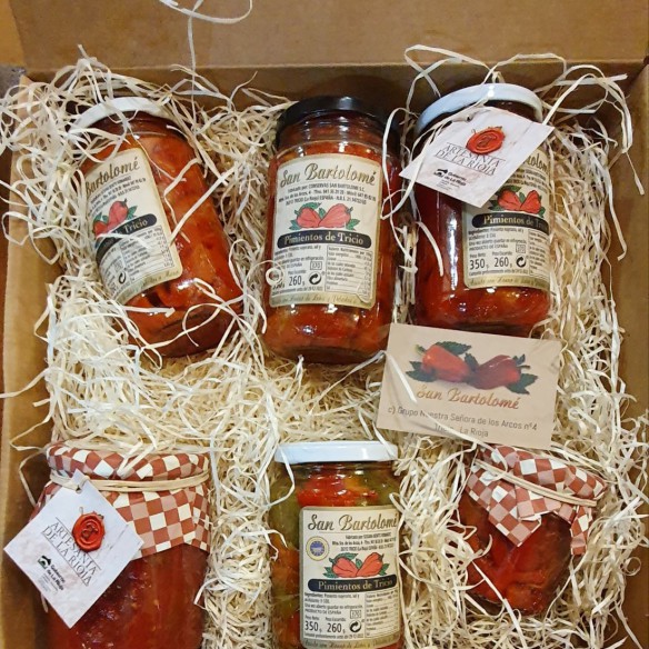 Pack degustación productos de La Rioja. Tienda online